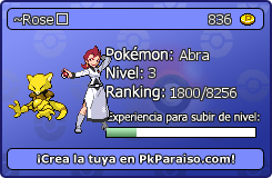 Tarjeta de ~Rose♥ » Trainer Cards PkParaíso - Pokémon Paraíso